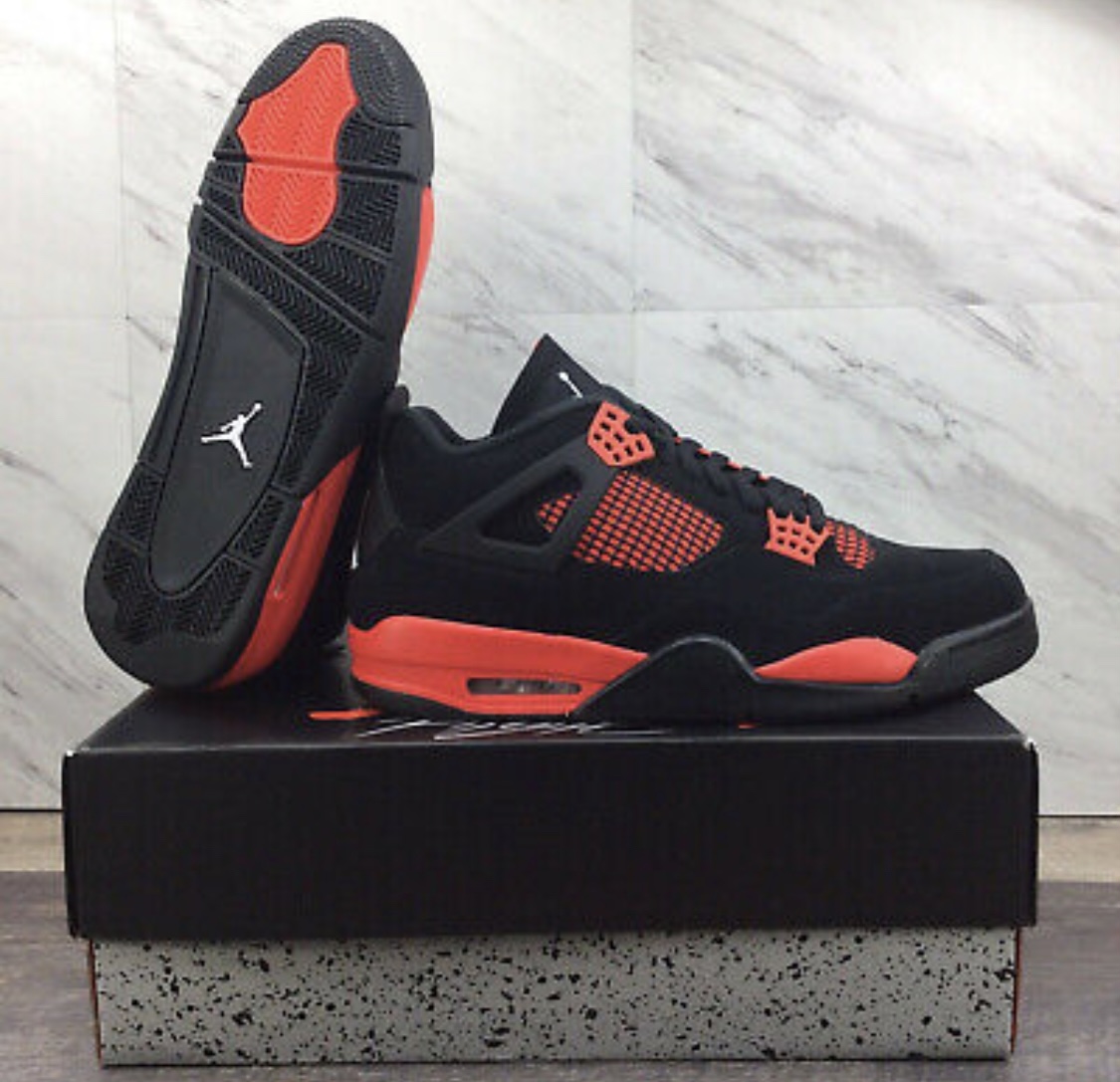 Jordan 4 Retro Red Thunder - HypedRo